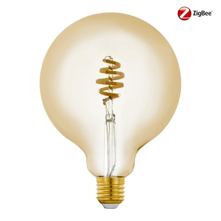 EGLO Connect-Z Zigbee Spiraal Filament LED Lamp E27 6 Watt 400Lm 125mm ...