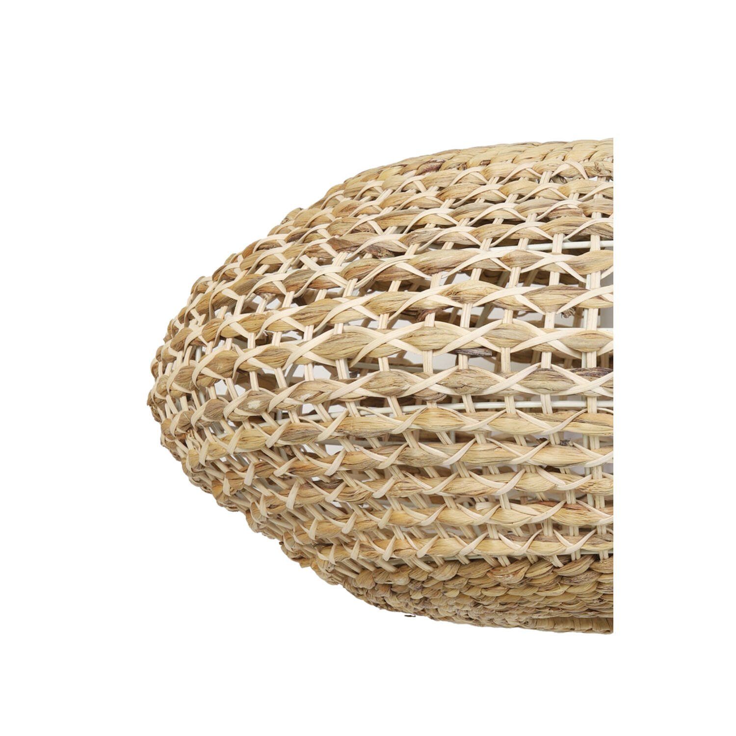 Hanglamp Ø60x29,5 cm TRIPOLI rotan naturel+wit kopen? Groot assortiment!