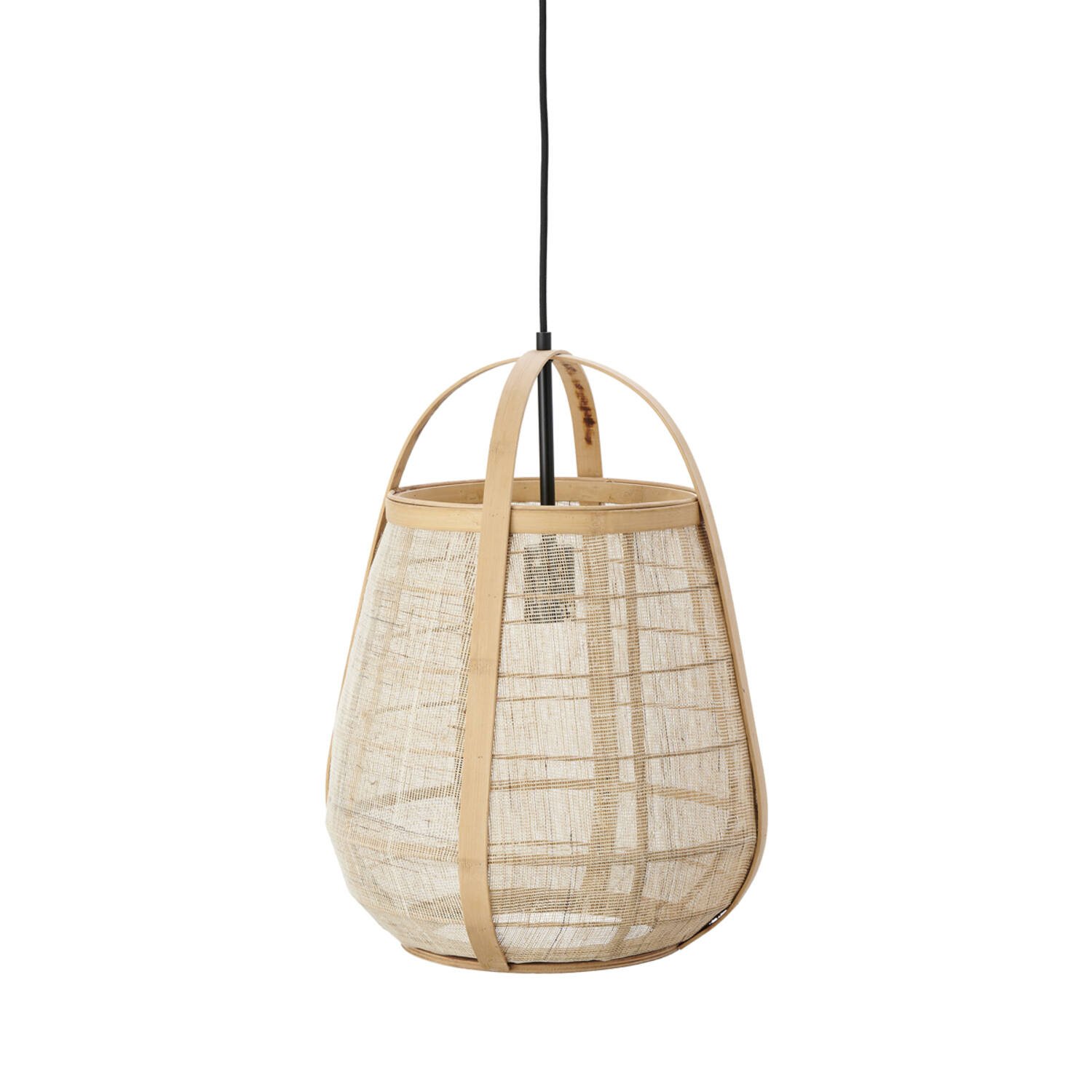 Hanglamp Ø38x50 cm JACINTO rotan naturel kopen? Groot assortiment!