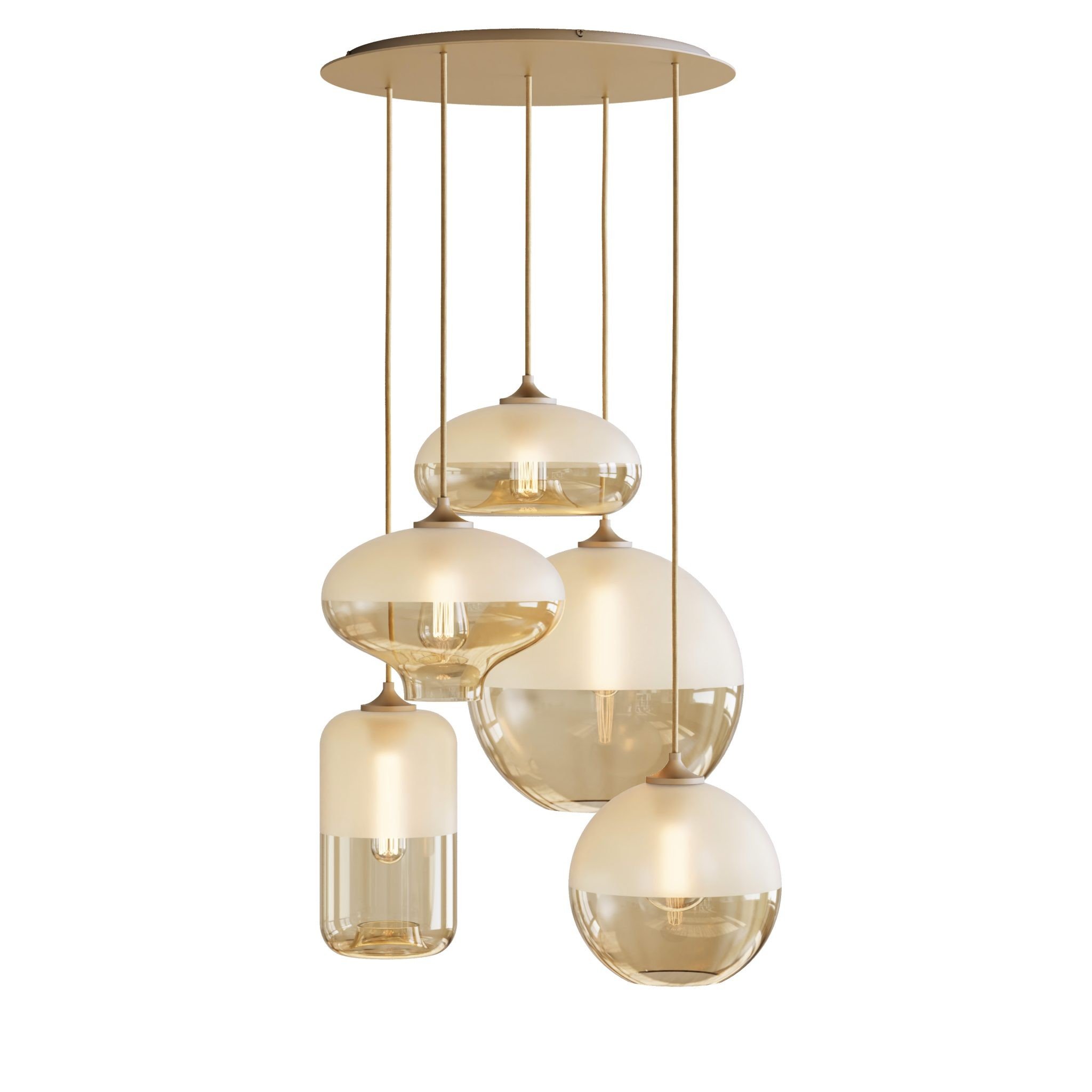Glazen bol lamp kopen | Modern design | Tijdloze uitstraling