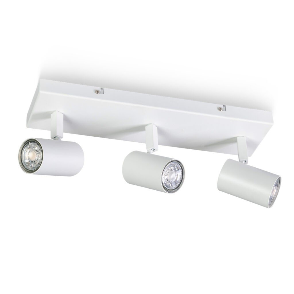 Plafondspot Common 3-lichts balk wit kopen? Groot assortiment!