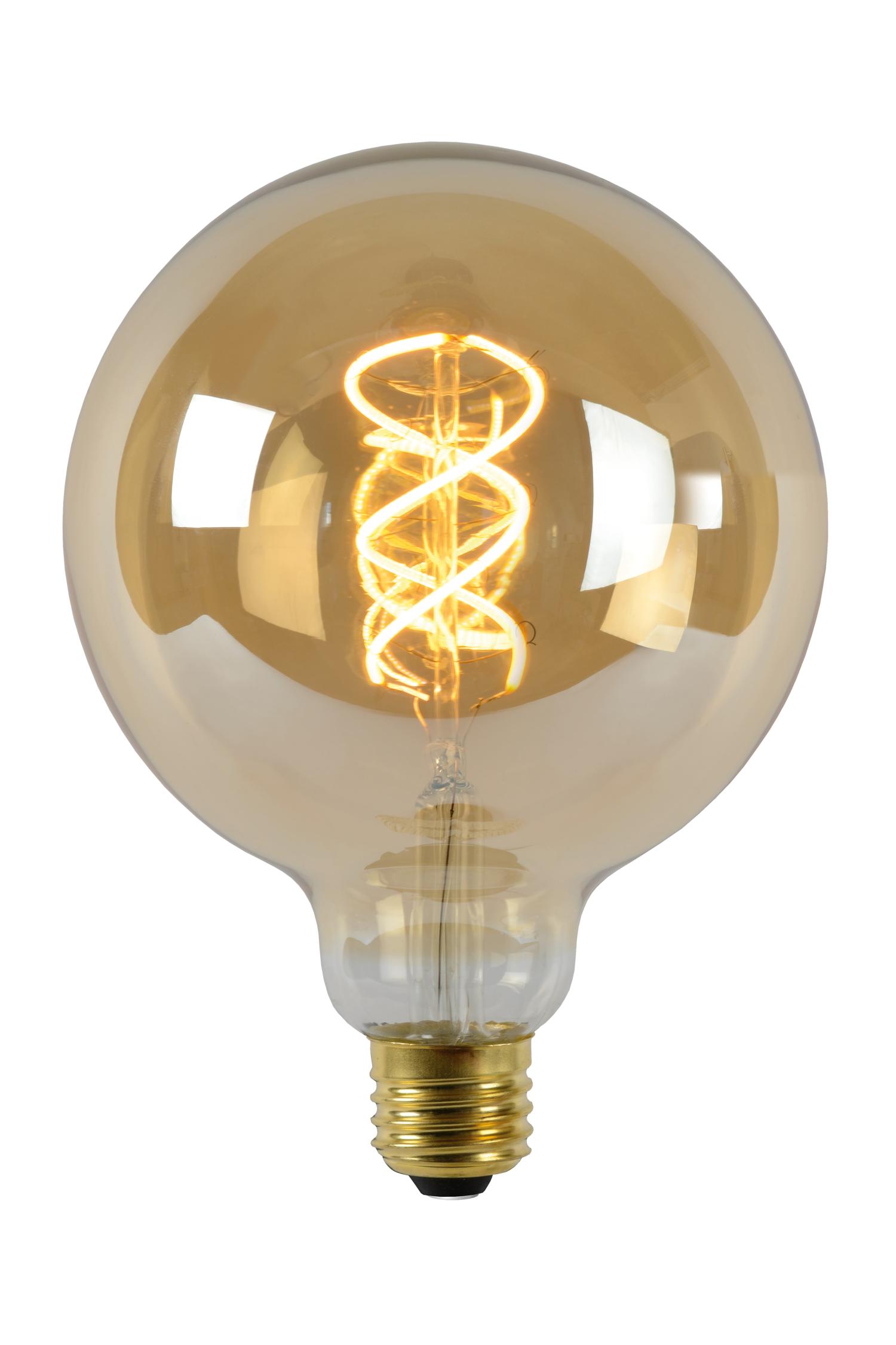 Lucide G125 - Filament lamp - Ø 12,5 cm - LED Dimb. - E27 - 1x4,9W ...