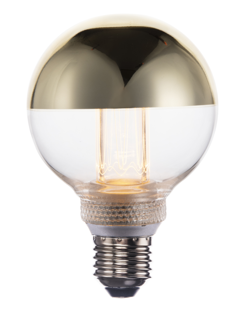 By Eve Led lamp filament G80 Gold kopspiegellamp kopen? Groot assortiment!