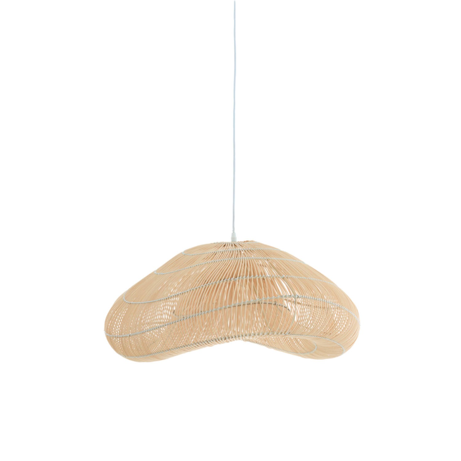 Hanglamp 65x64x30,5 cm JANZUR rotan naturel kopen? Groot assortiment!